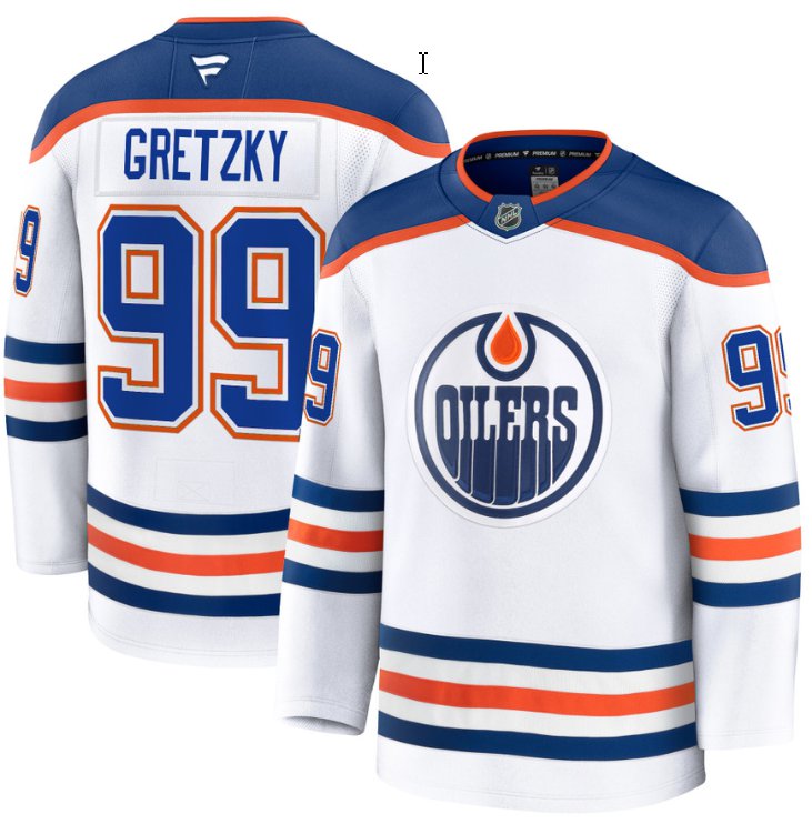 Wayne Gretzky Jersey #99 Edmonton Oilers 2025 Premium Away All Stitched