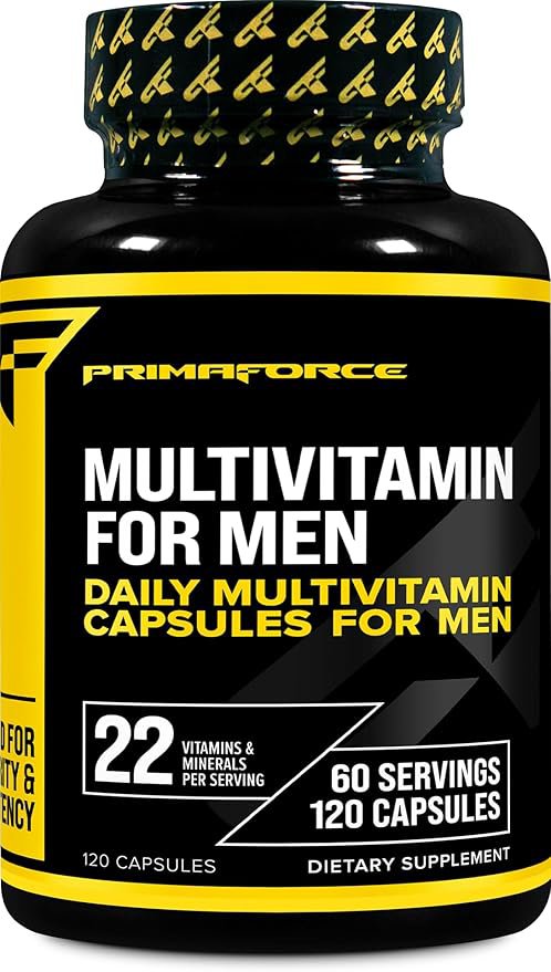 Primaforce Multivitamin for Men Capsules [120 caps] - Nutritional ...