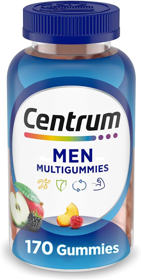 Centrum MultiGummies Gummy Multivitamin for Men, Multivitamin