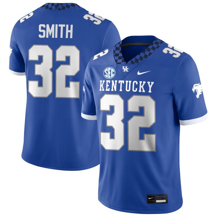 Kentucky Wildcats Devin Smith #32 Men's Football Jersey 2026