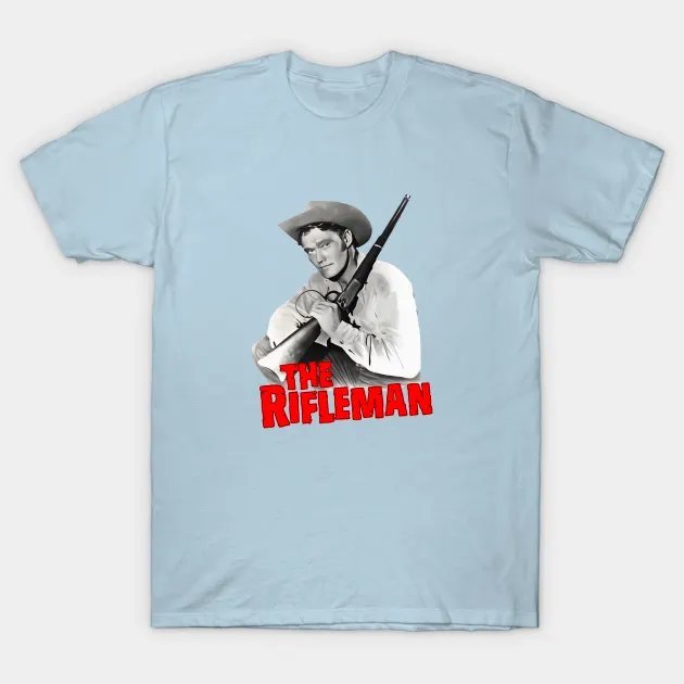 The Rifleman - Chuck Connors - 50s Tv Western T-Shirt