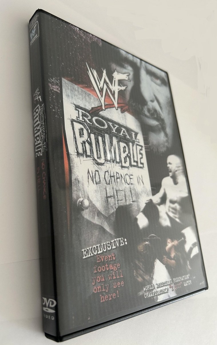 WWF ROYAL RUMBLE 1999 DVD-R w Countdown Show
