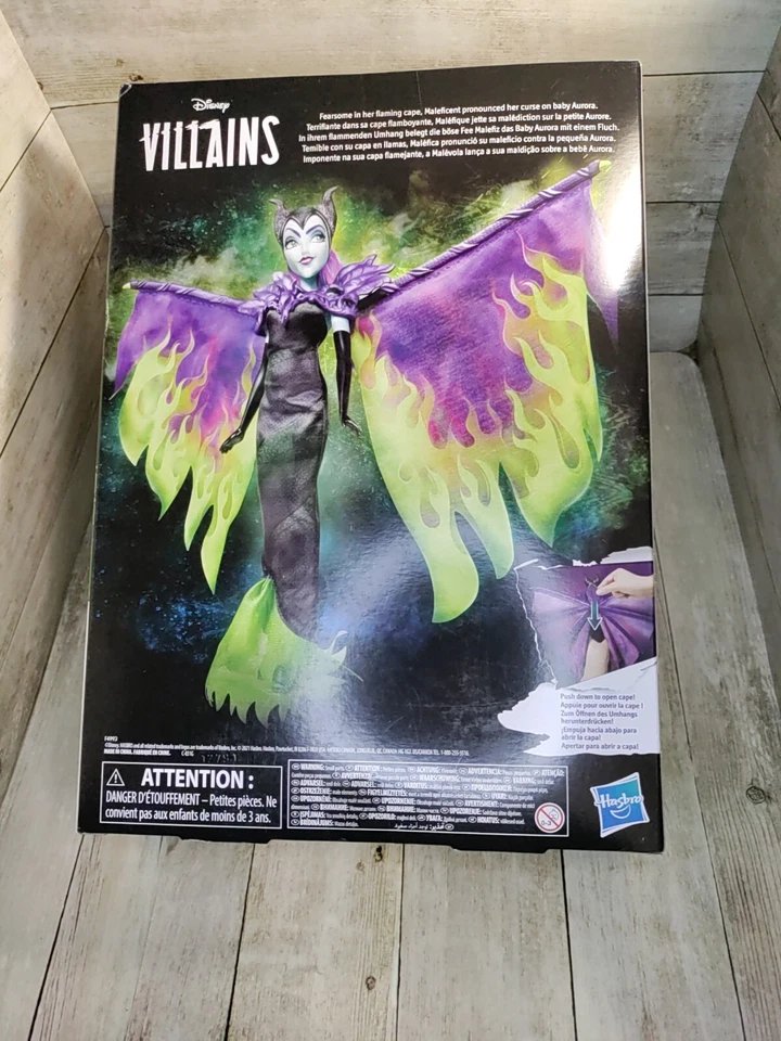 Disney Villains Maleficent's Flames of Fury Figure Doll NEW 5+
