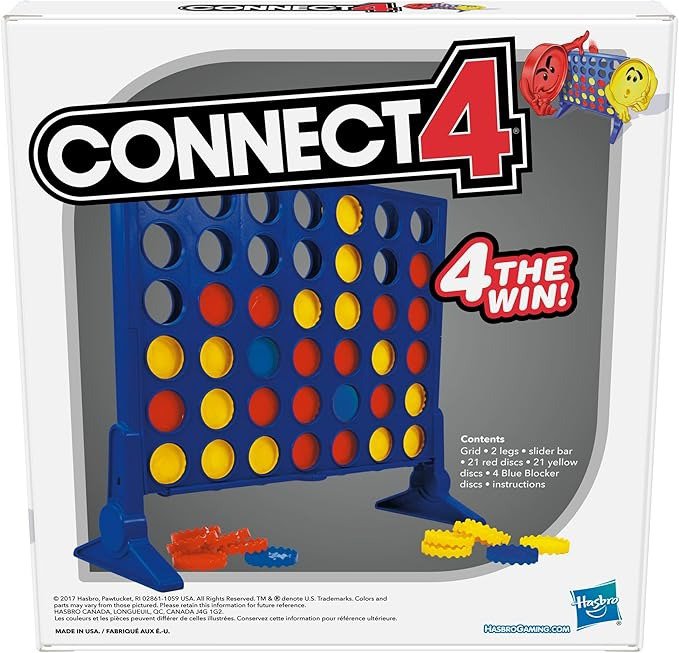 Hasbro Gaming Connect 4 Strategy Board Game for Kids