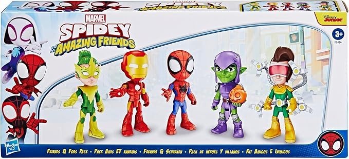 Spidey and his Amazing Friends Marvel, Friends & Foes Pack