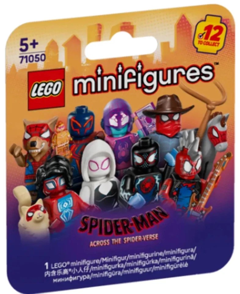 LEGO SPIDER-MAN: Across the Spider-Verse Complete Set of 12 Minifigures ...