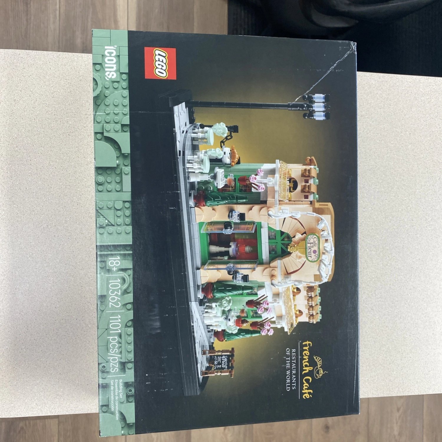 LEGO (10362) Icons French Café Paris Building Kit, Brand NEW Sealed