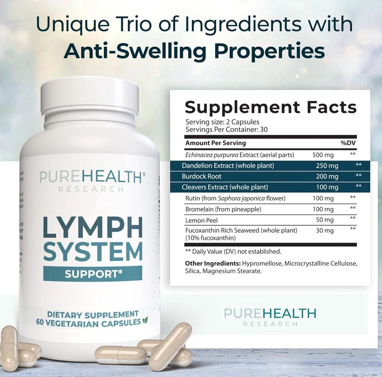 PureHealthResearch Lymphatic Supplements