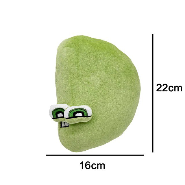 D Stuffed Toy - Alphabet Lore Plush Toys A-Z English Letter Stuffed ...