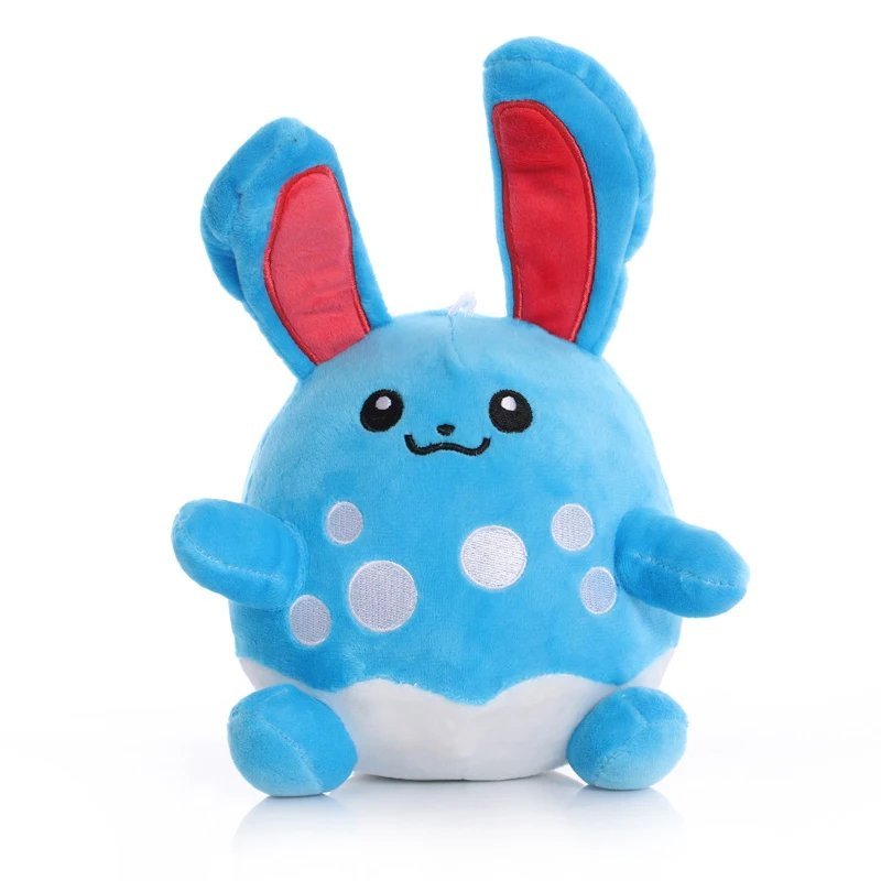 Azumarill B Stuffed Toy - 20cm Pokemon Stuffed Ball Toy Chikorita ...