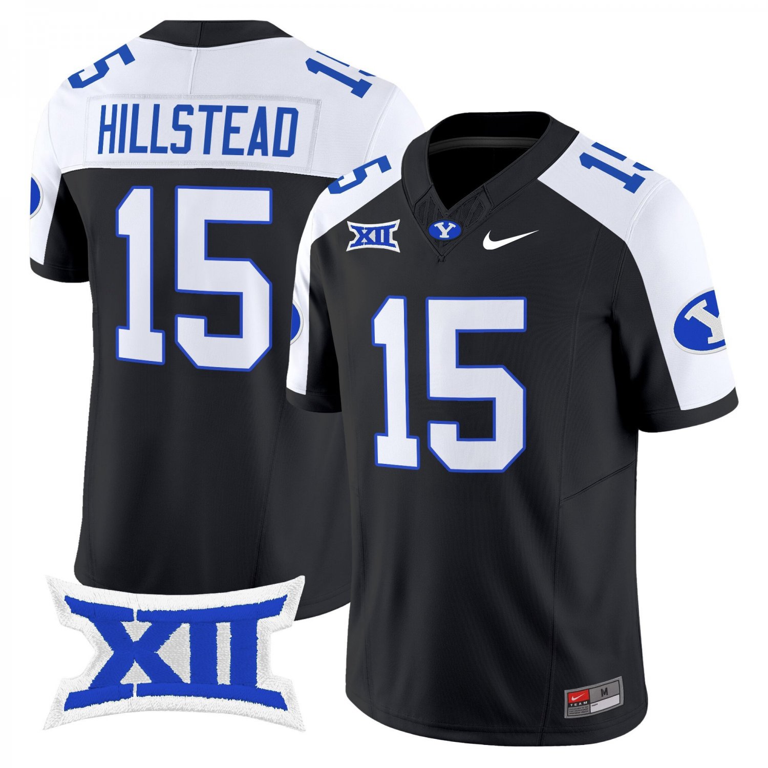 McCae Hillstead Jersey #15 BYU Cougars 2025 Vapor Limited Stitched ...