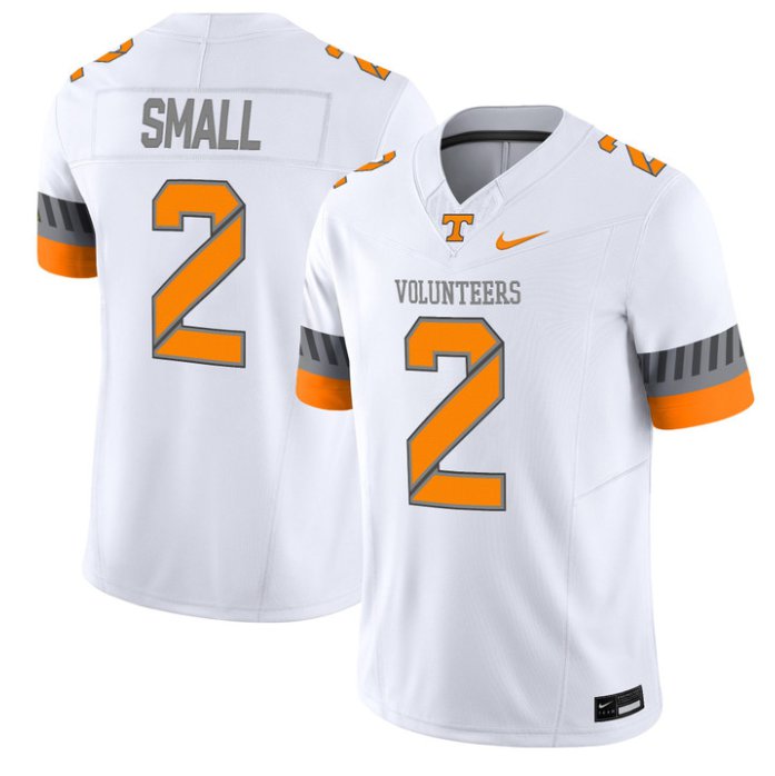 Jabari Small Jersey #2 Tennessee Vols 2025 Smokey Grey Series Stitched ...