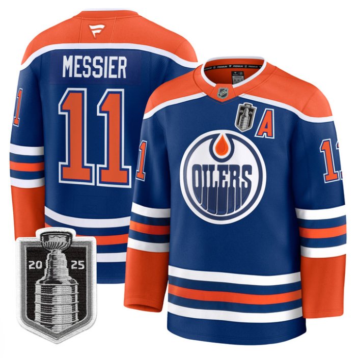 Mark Messier Jersey #11 Edmonton Oilers 2025 Stanley Cup Final Stitched ...