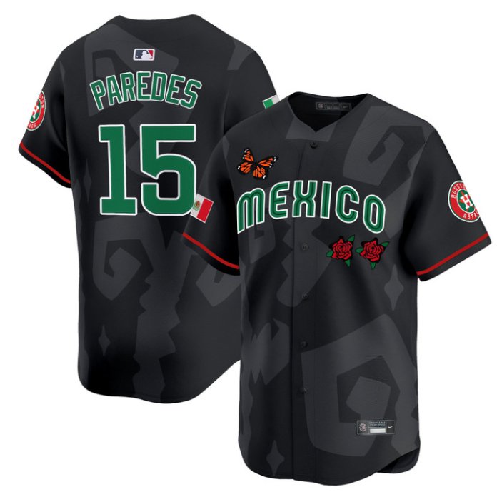 Isaac Paredes Jersey #15 Mexican Heritage 2025 Sentrock Vapor Limited ...