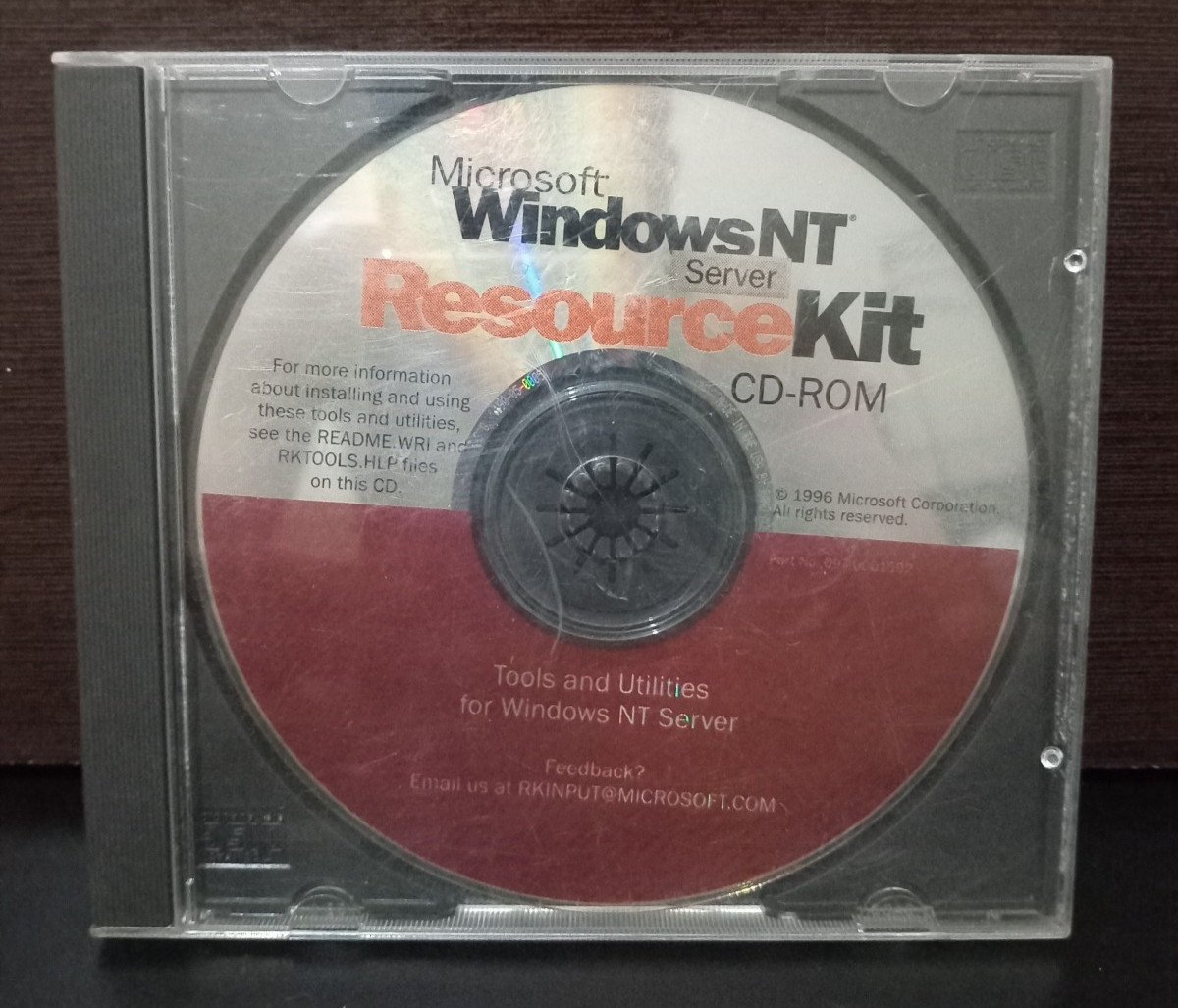 Vintage CD ROM Microsoft Windows NT Workstation Resource Kit