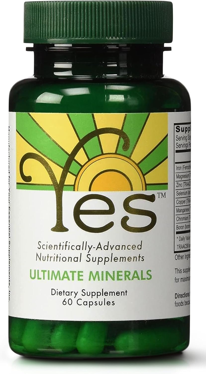 Ultimate Mineral Supplement – Chelated Magnesium, Zinc, Iron, Selenium ...
