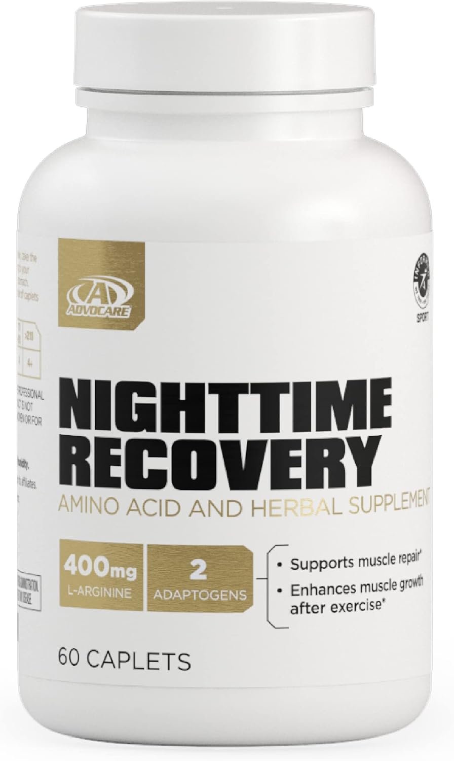 AdvoCare Nighttime Recovery Amino Acid & Herbal Supplement - Muscle ...