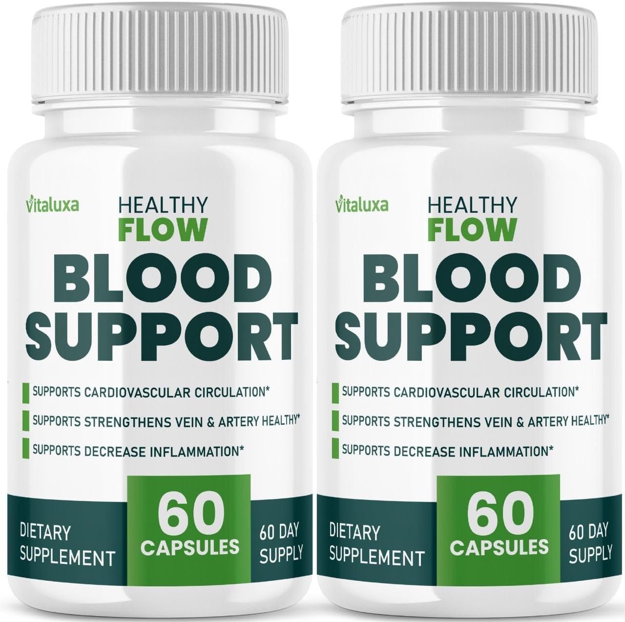 (2 Pack) Healthy Flow Blood Support - HealthyFlow Supplement Capsules ...