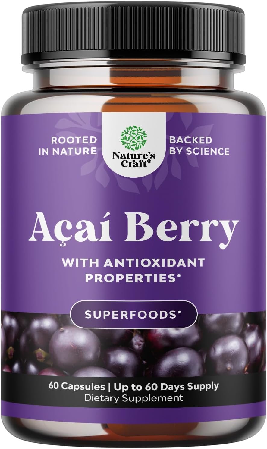 Natural Acai Berry Weight Loss Supplement Detox Products Antioxidant ...