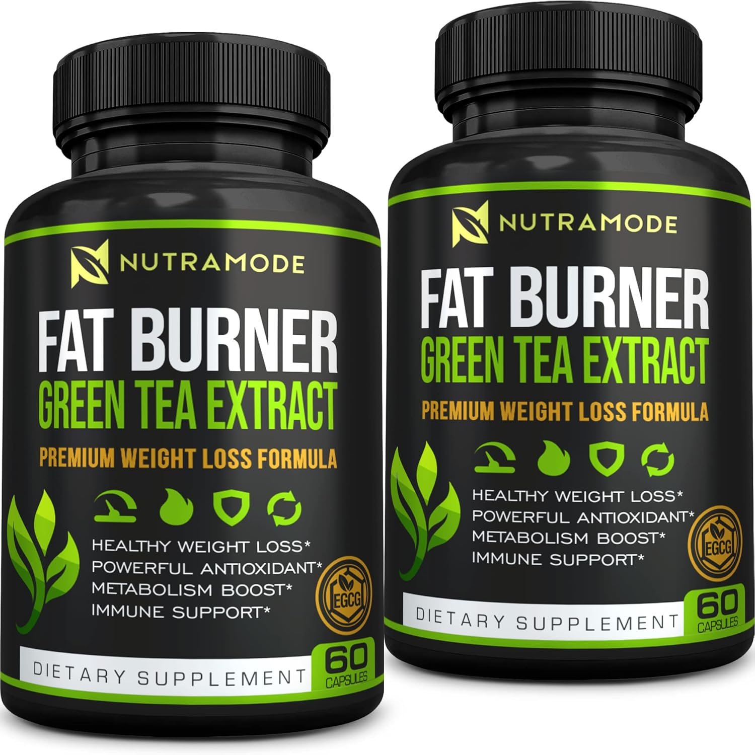 Premium Green Tea Extract Fat Burner Supplement EGCG-Natural Appetite ...