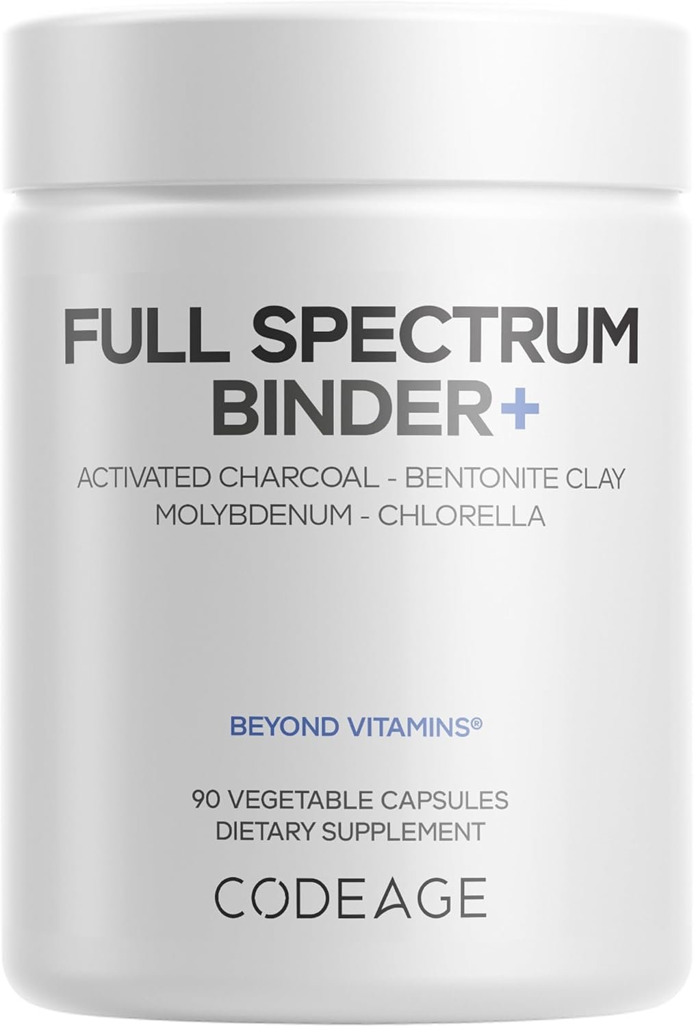Codeage Binder + Systemic Binder Supplement - Activated Charcoal Pills ...