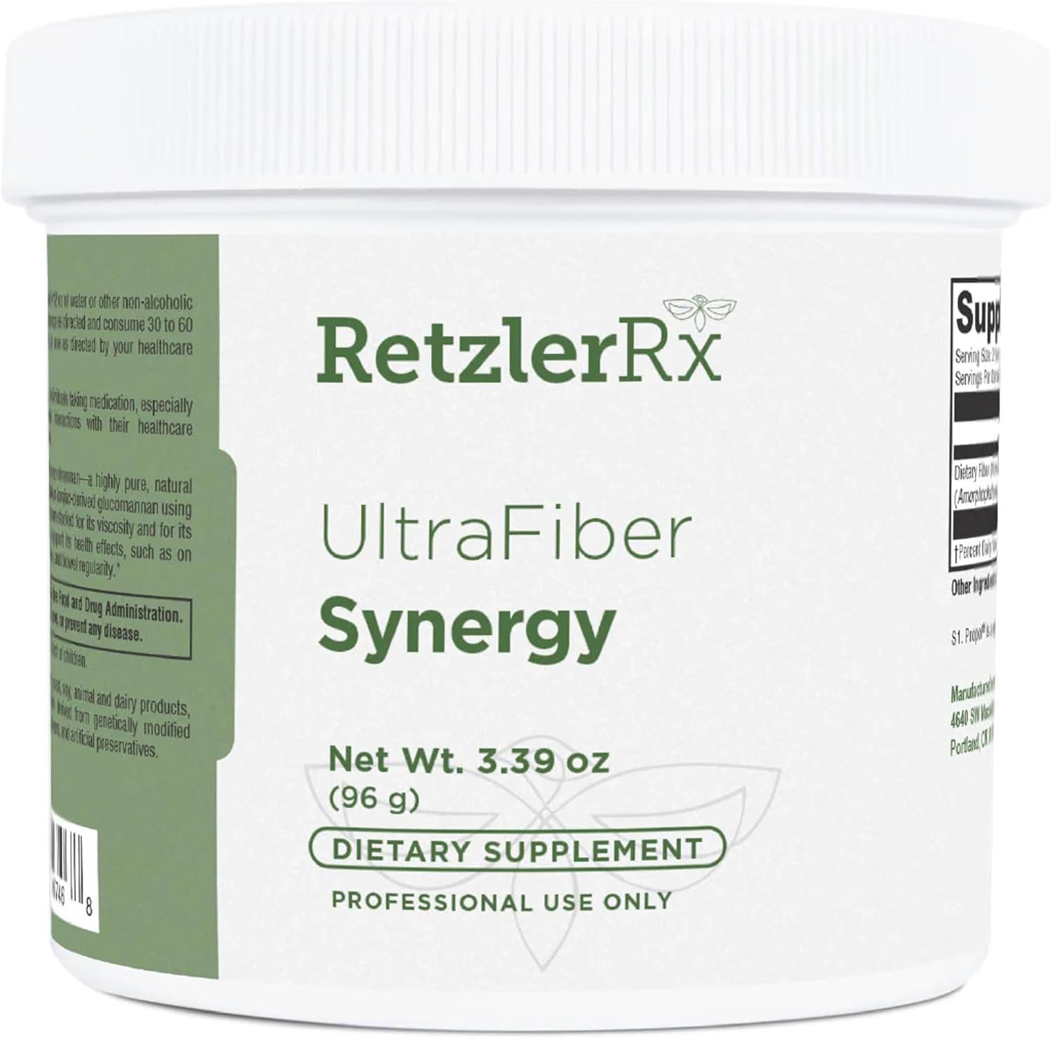 HormoneSynergy Ultra Fiber Lean Powder Supplement - Natural Soluble ...