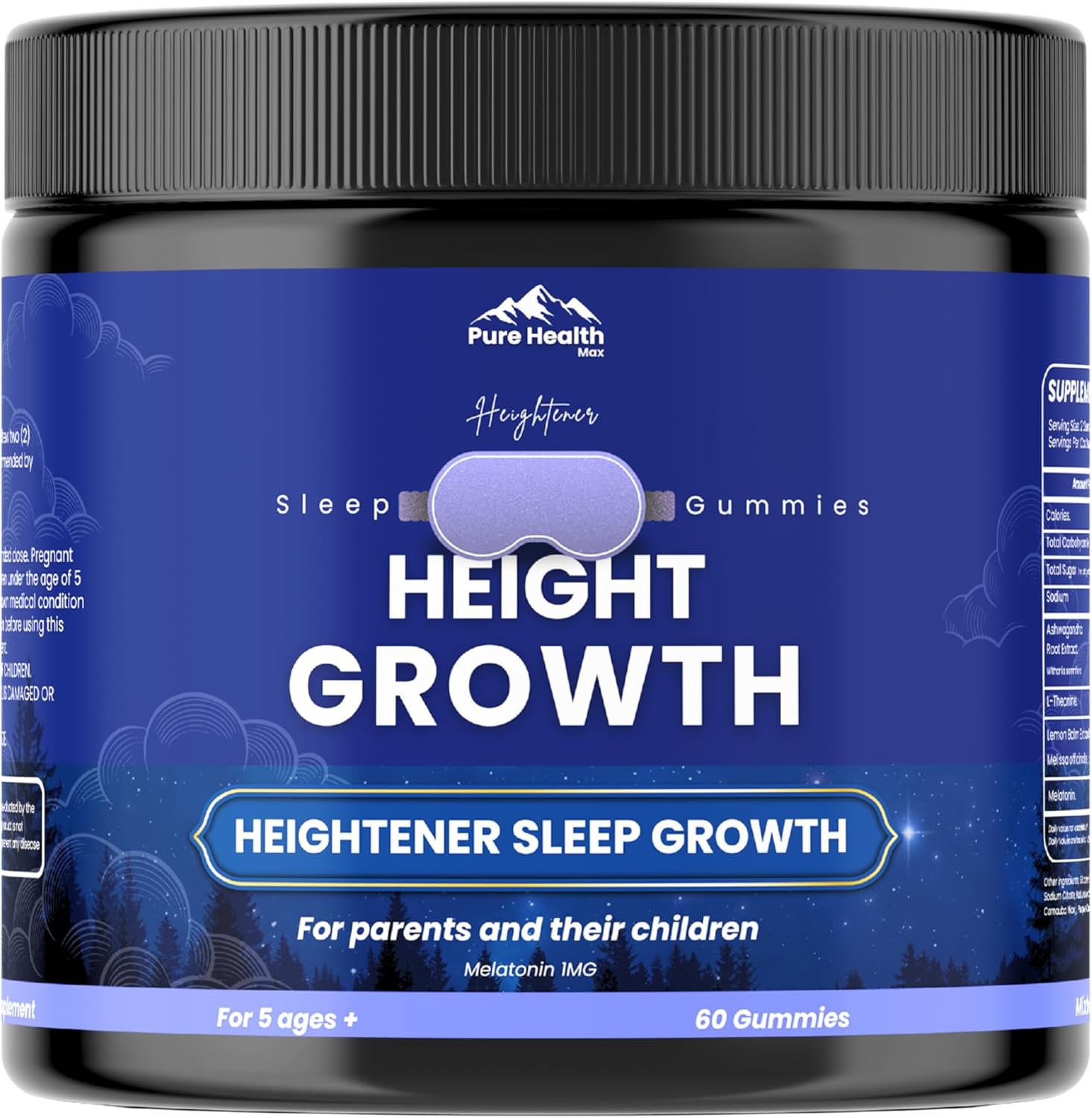 Heightener Height Growth Sleep Gummies - Vitamins to Grow Taller for ...