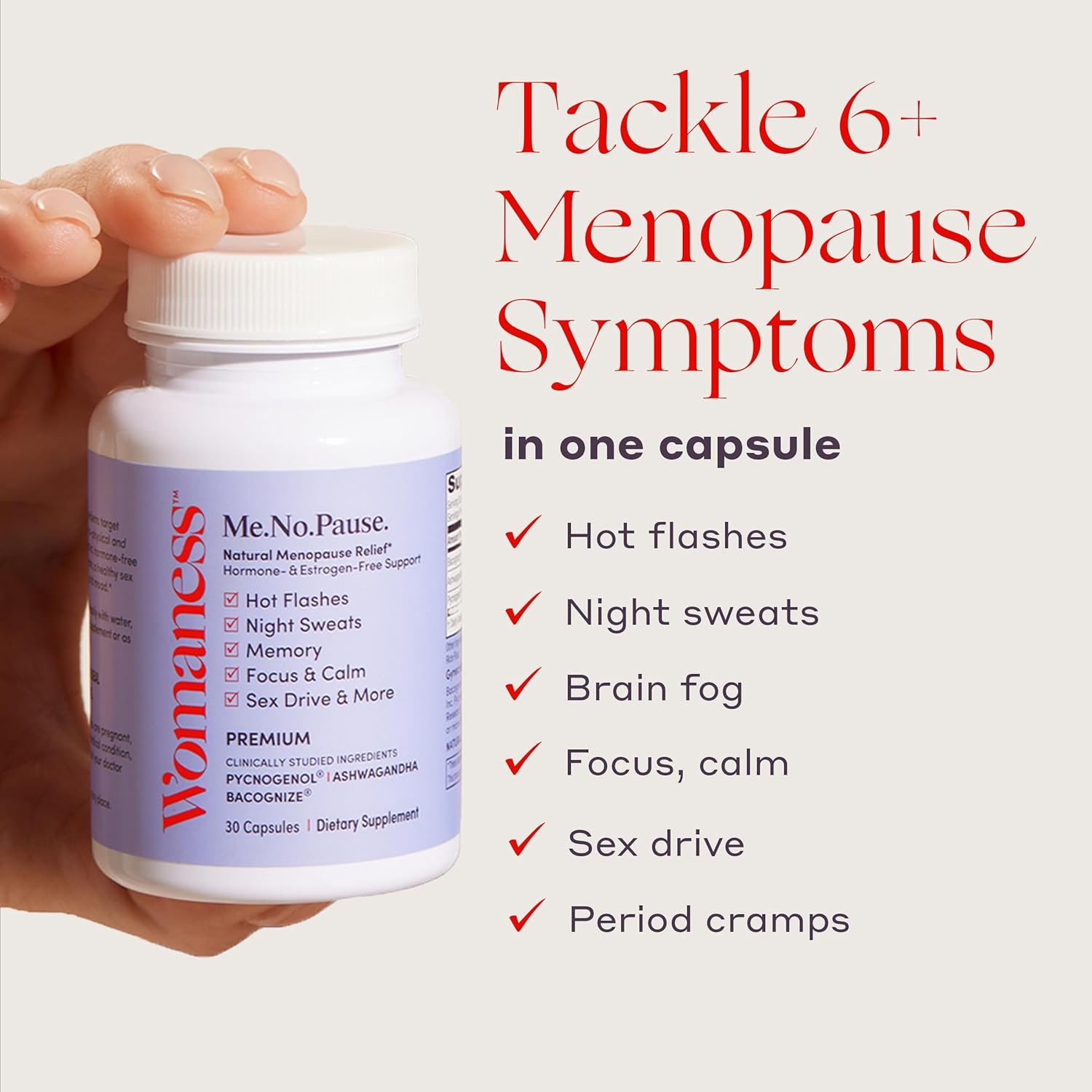 Womaness Menopause Supplements for Women - Perimenopause & Menopause ...