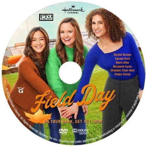 FIELD DAY DVD HALLMARK MOVIE 2023 Rachel Boston .. film