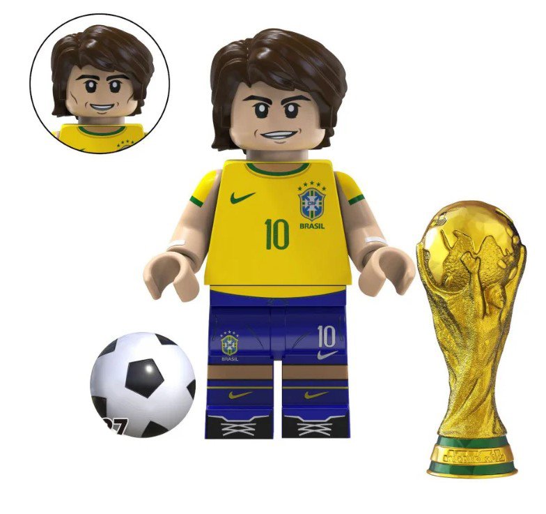 Minifigure Kaka Soccer Player World Cup Fast Ship