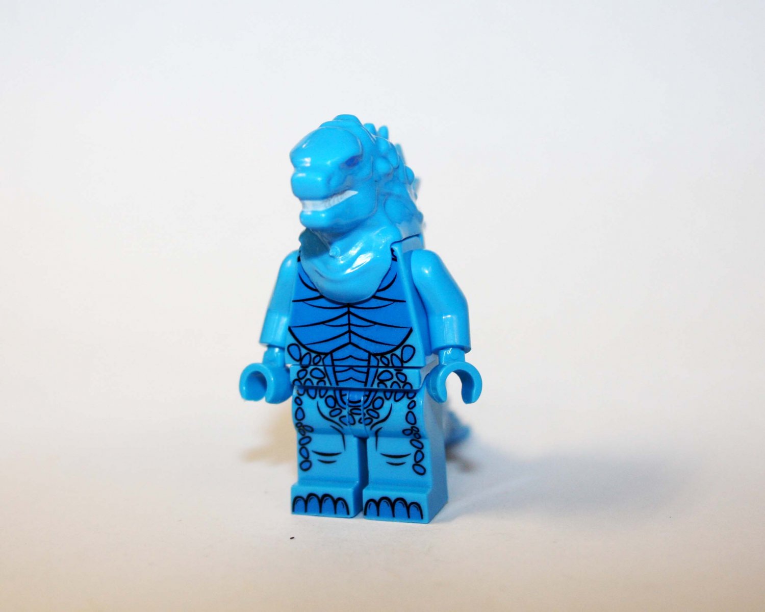 Minifigure Godzilla Blue Monster Horror Fast Ship