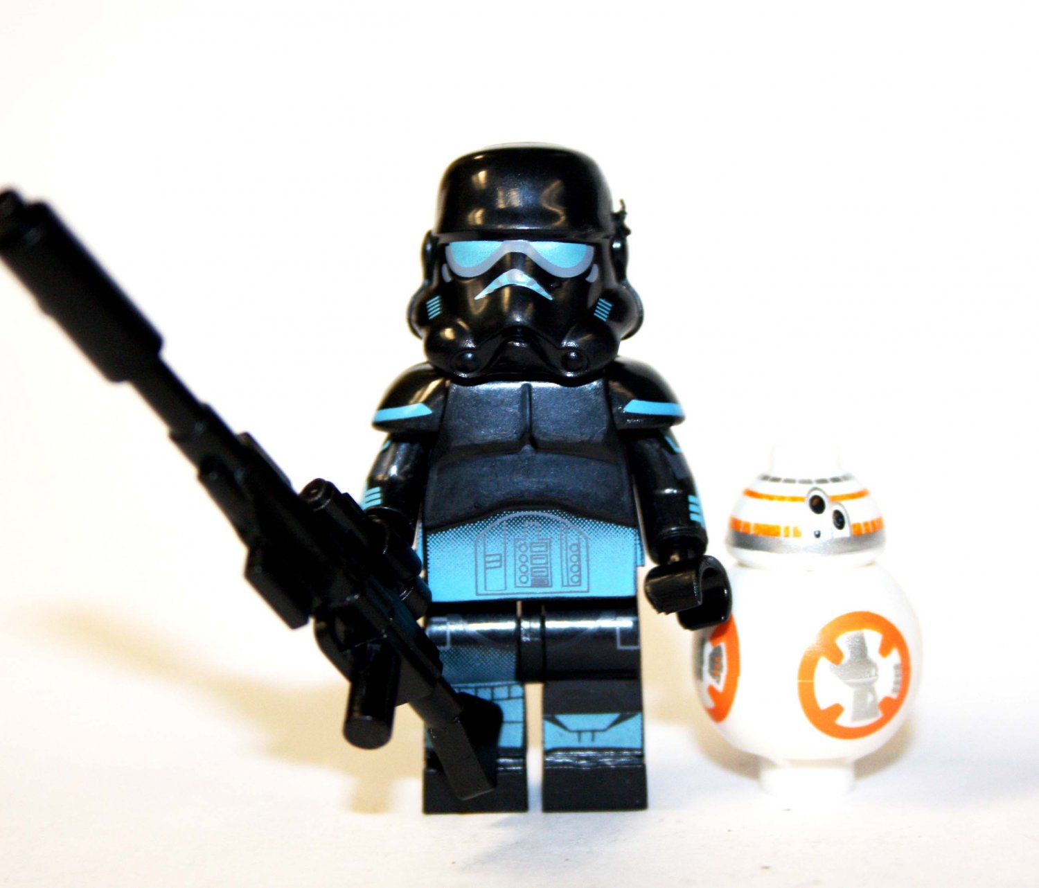Minifigure Shadow Stormtrooper With Bb-8 Droid Star Wars Fast Ship