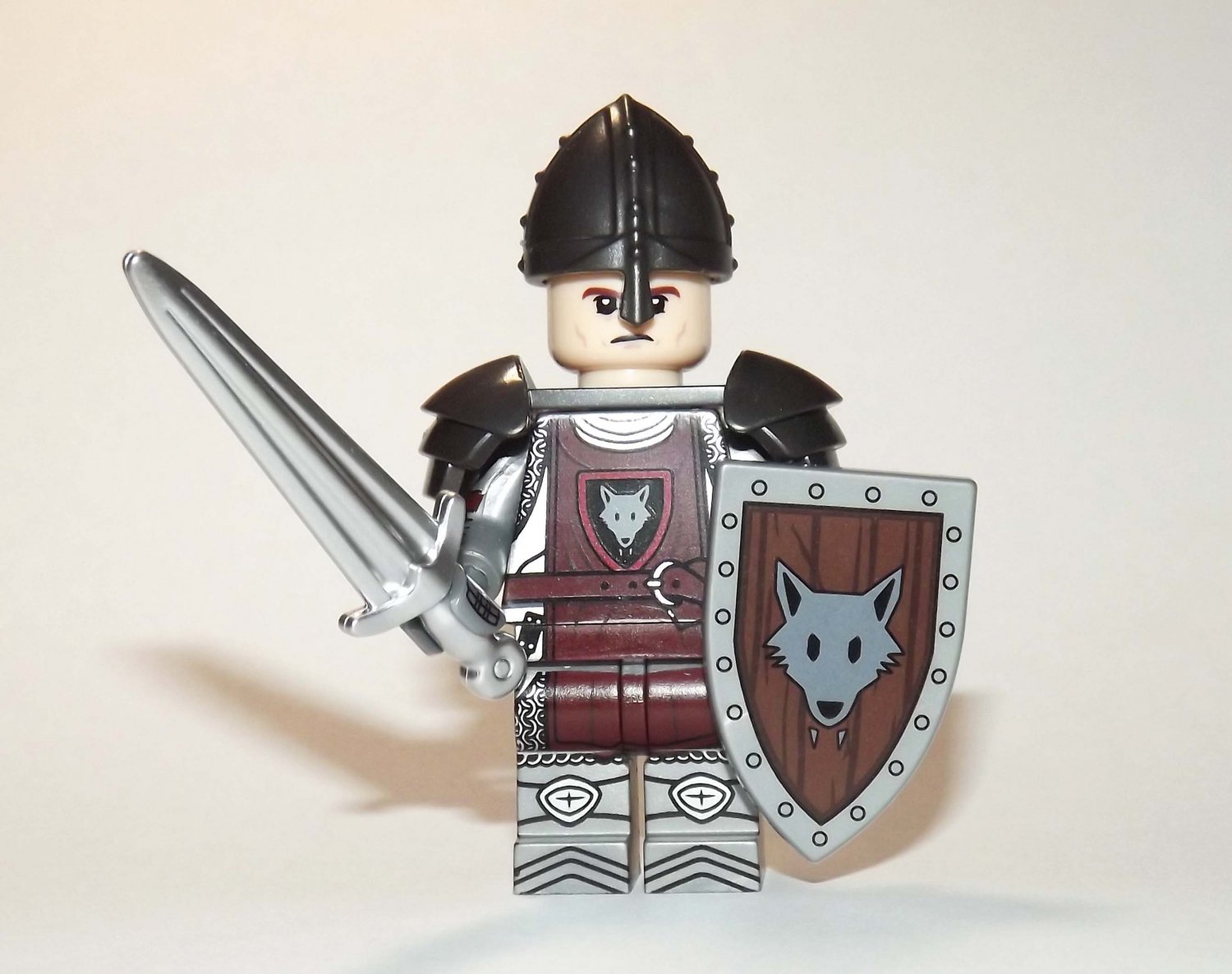 Minifigure Wolf Knight Castle Soldier Fast Ship