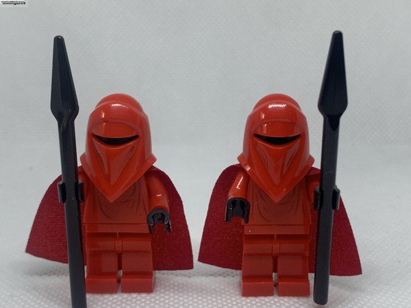 2 Imperial Royal Guard Minifigure Star Wars Emperor's Guard