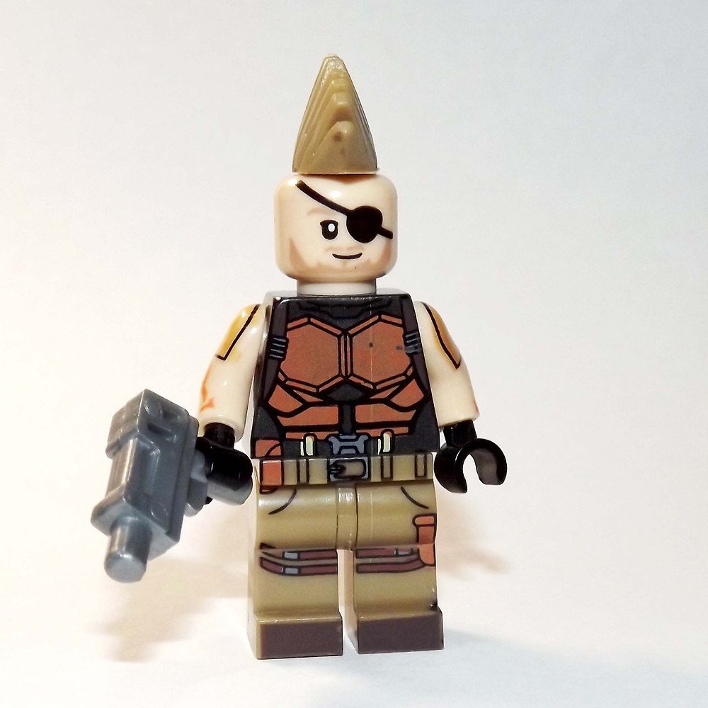 Custome Minifigure Block Battlehawk Mohawk Mad Max Soldier Fortnite ...