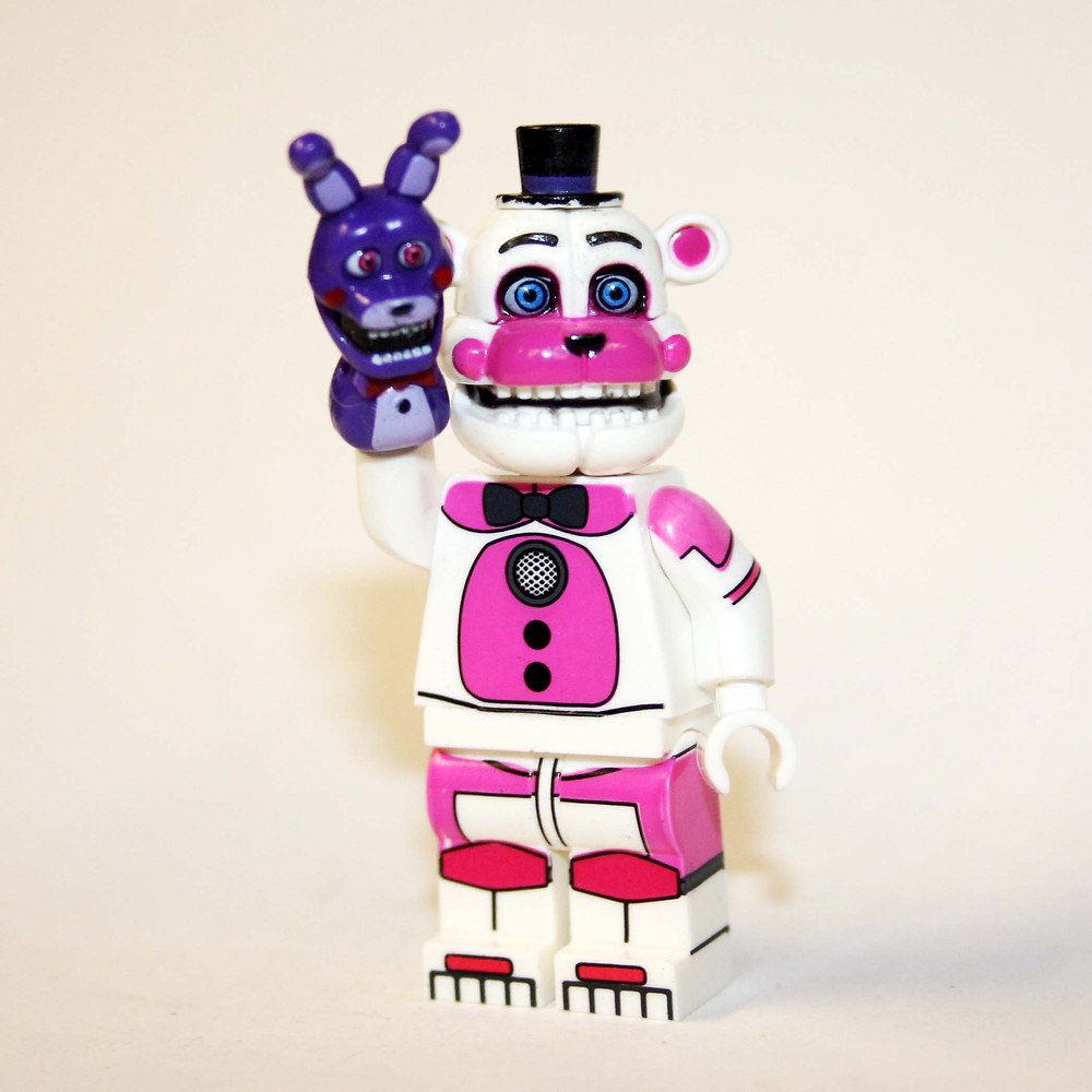 Custome Minifigure Block Funtime Freddy Five Nights At Freddy'S Video ...