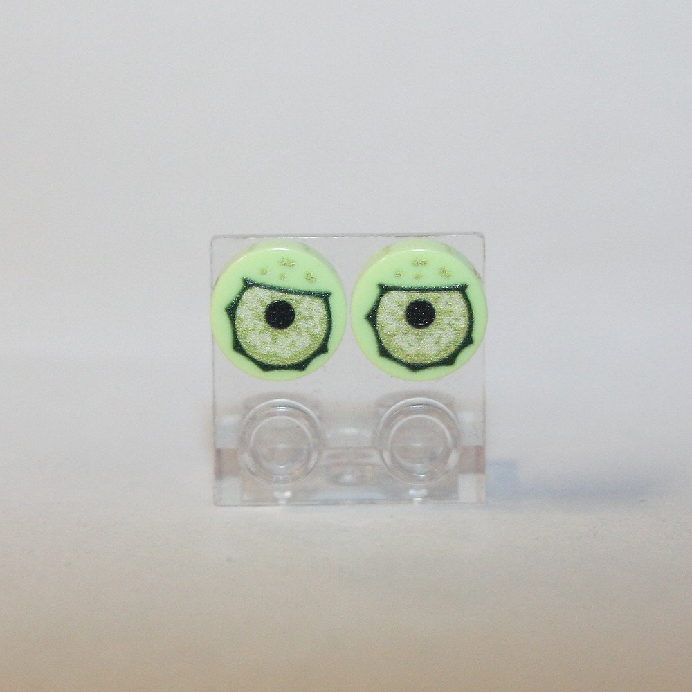 Custome Minifigure Block Glow In The Dark Ghost Eye Monster Animal Eye ...