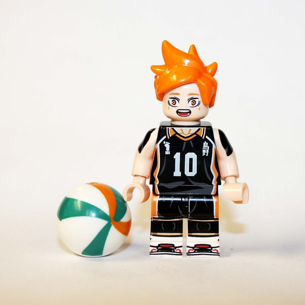Custome Minifigure Block Hinata Shoyo Haikyuu!! Cartoon Japanese Anime ...