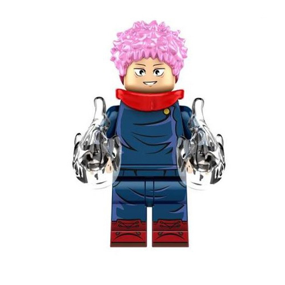 Custome Minifigure Block Itadori Yuji Jujutsu Kaisen Cartoon Tv Show ...