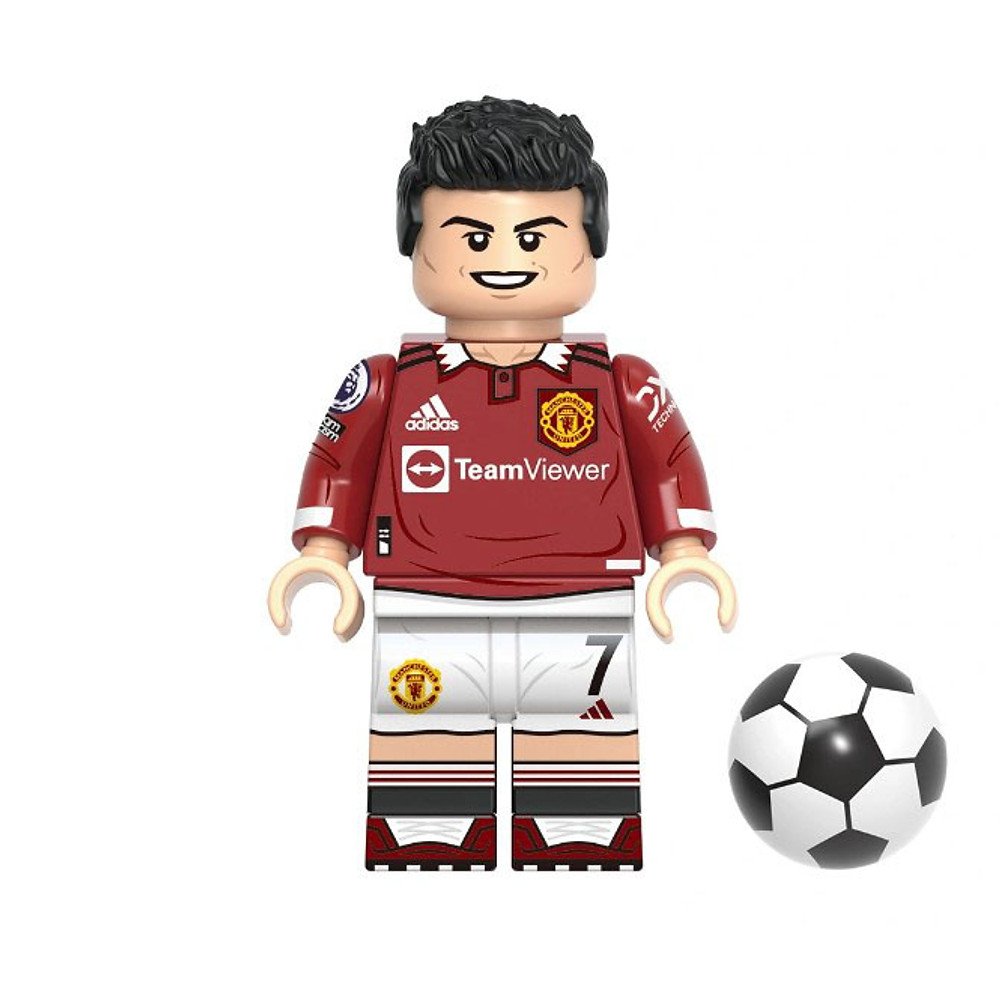 Custome Minifigure Block Ronaldo Soccer Player World Cup V2 From US