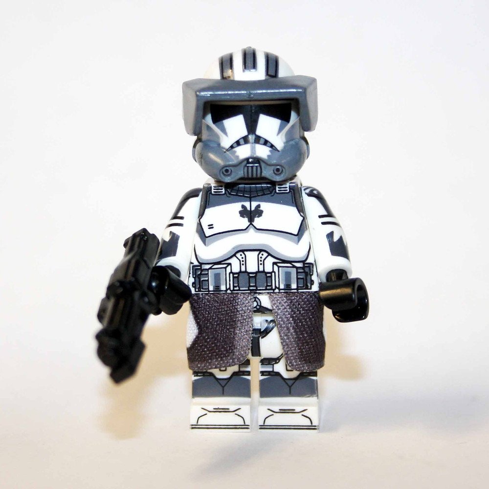 Custome Minifigure Block Wolfpack Clone Commander Wars Star Wars From US