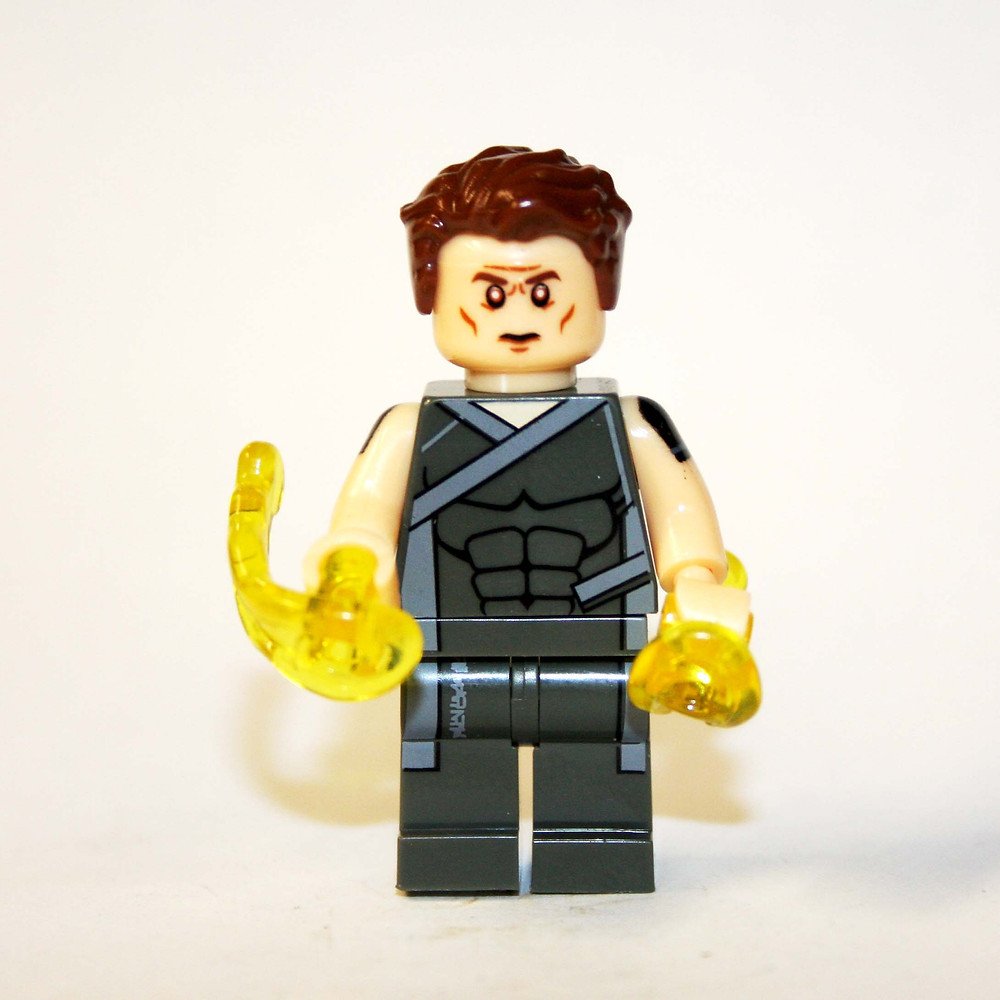 Custome Minifigure Block Yon-Rogg Captain Marvel Arena Suit From US