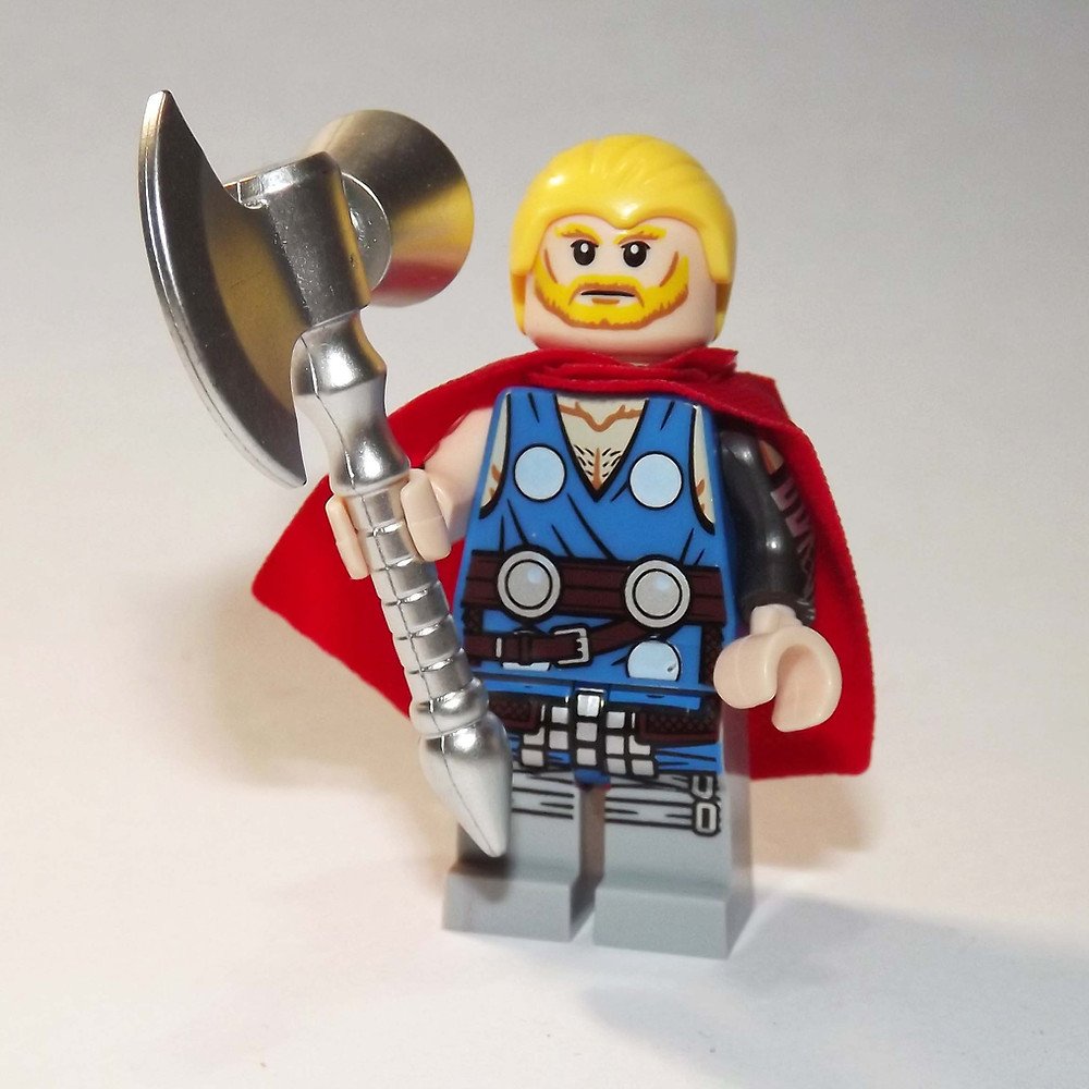 Custome Minifigure Thor Classic Comic Version Marvel From US
