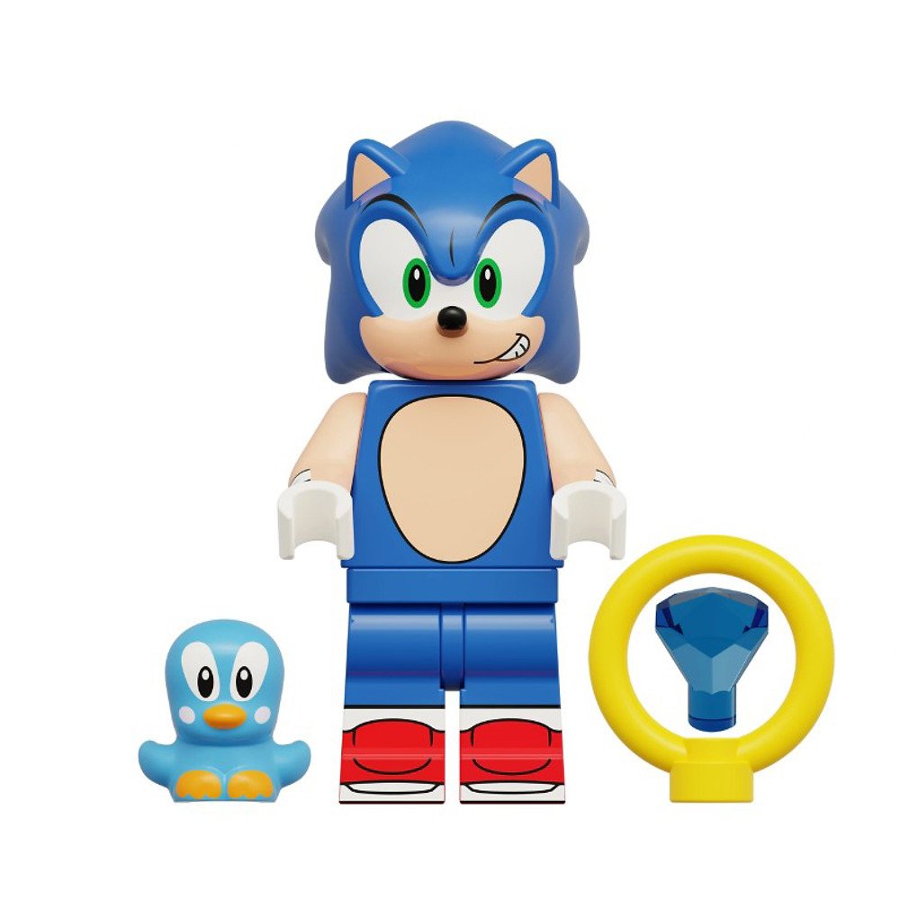 Custome Minifigure Sonic The Hedgehog 3 Movie From US