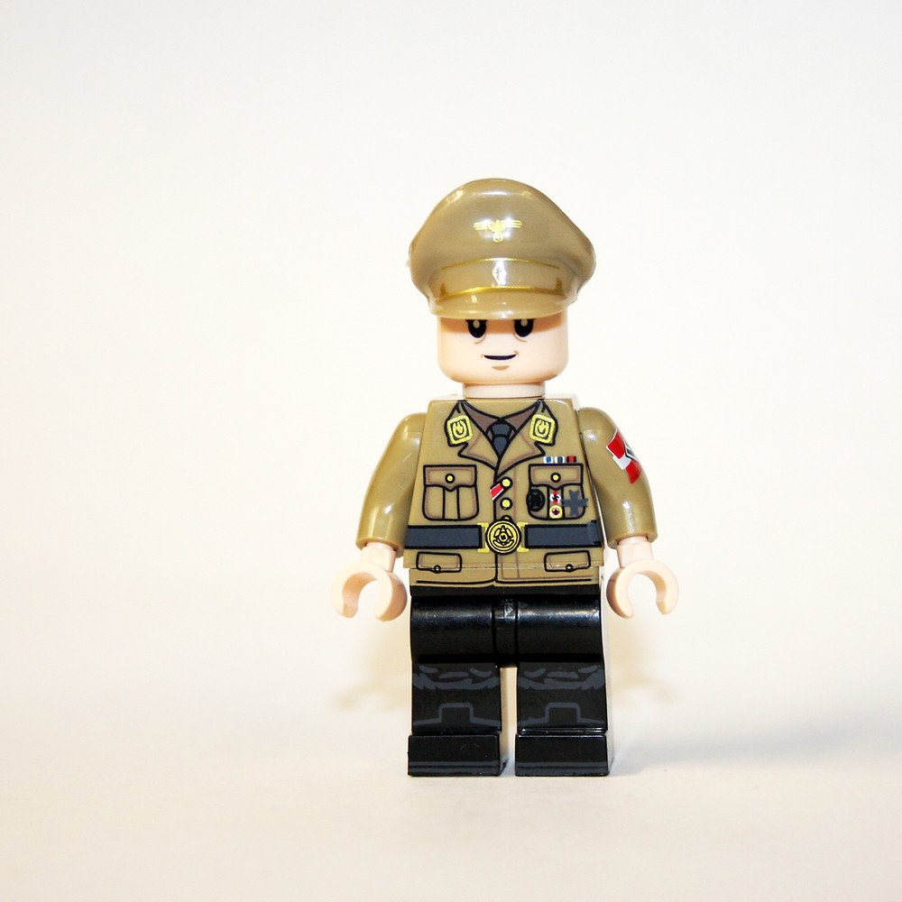 Custome Minifigure Nsdap Nazi Party Leader Hitler Ww2 Army From US