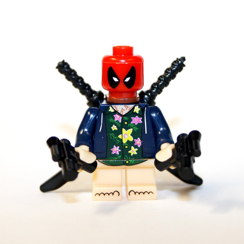 Custome Minifigure Young Deadpool Marvel From US
