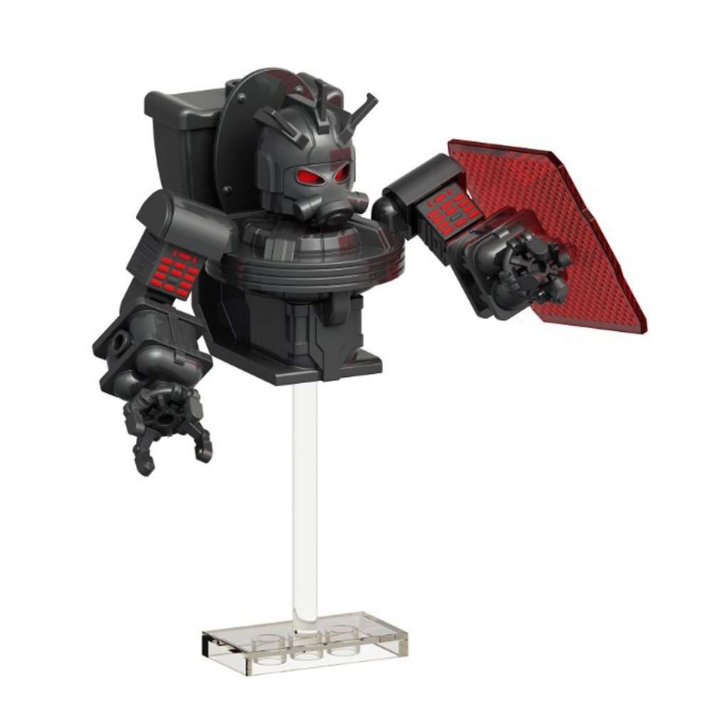 Custome Minifigure Toilet Man Warrior Large Size Titan Skibidi Cartoon ...