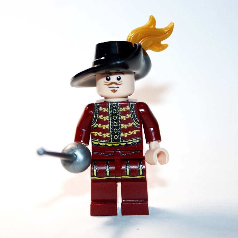 Custome Minifigure French Cavalier MFast Shipketeer Soldier From US