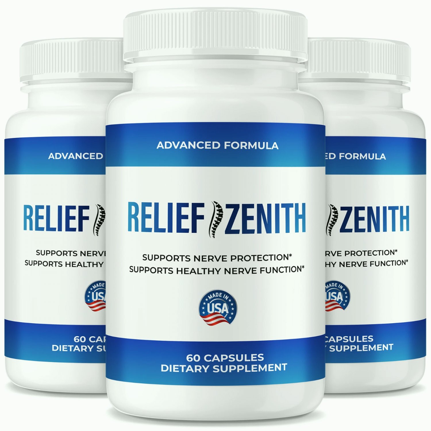 Relief Zenith Capsules – Nerve Health Support, 3-Pack