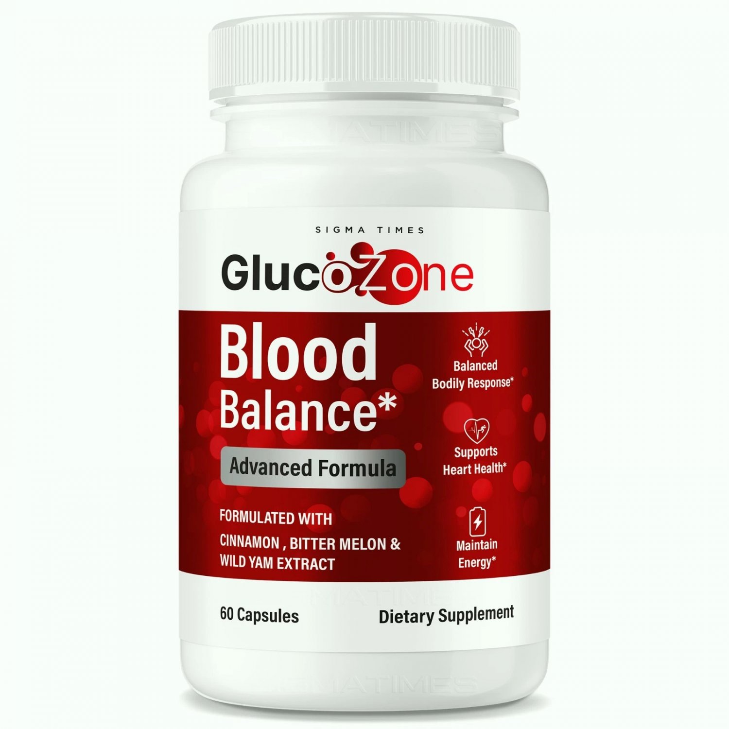 Glucozone Capsules – Blood Health Support Formula, 60 Capsules